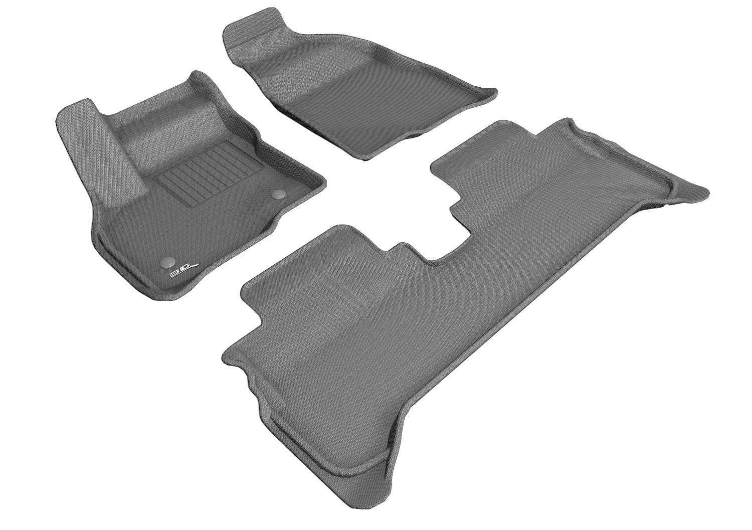 3d MAXpider Floor Mats for Chevrolet Bolt EV 2017-2019 KAGU Gray R1 R2 ...